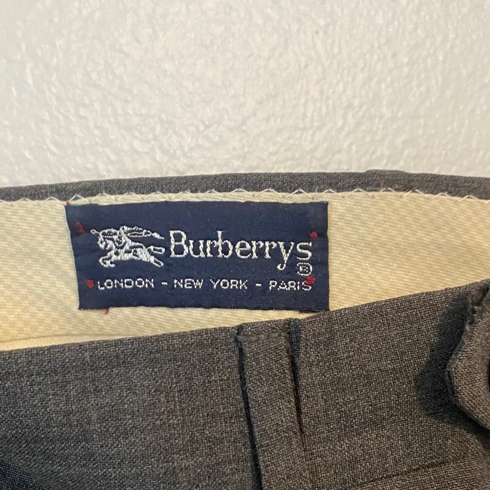 Burberry | Pants | Burberry Charcoal Dress Pants | Poshmark